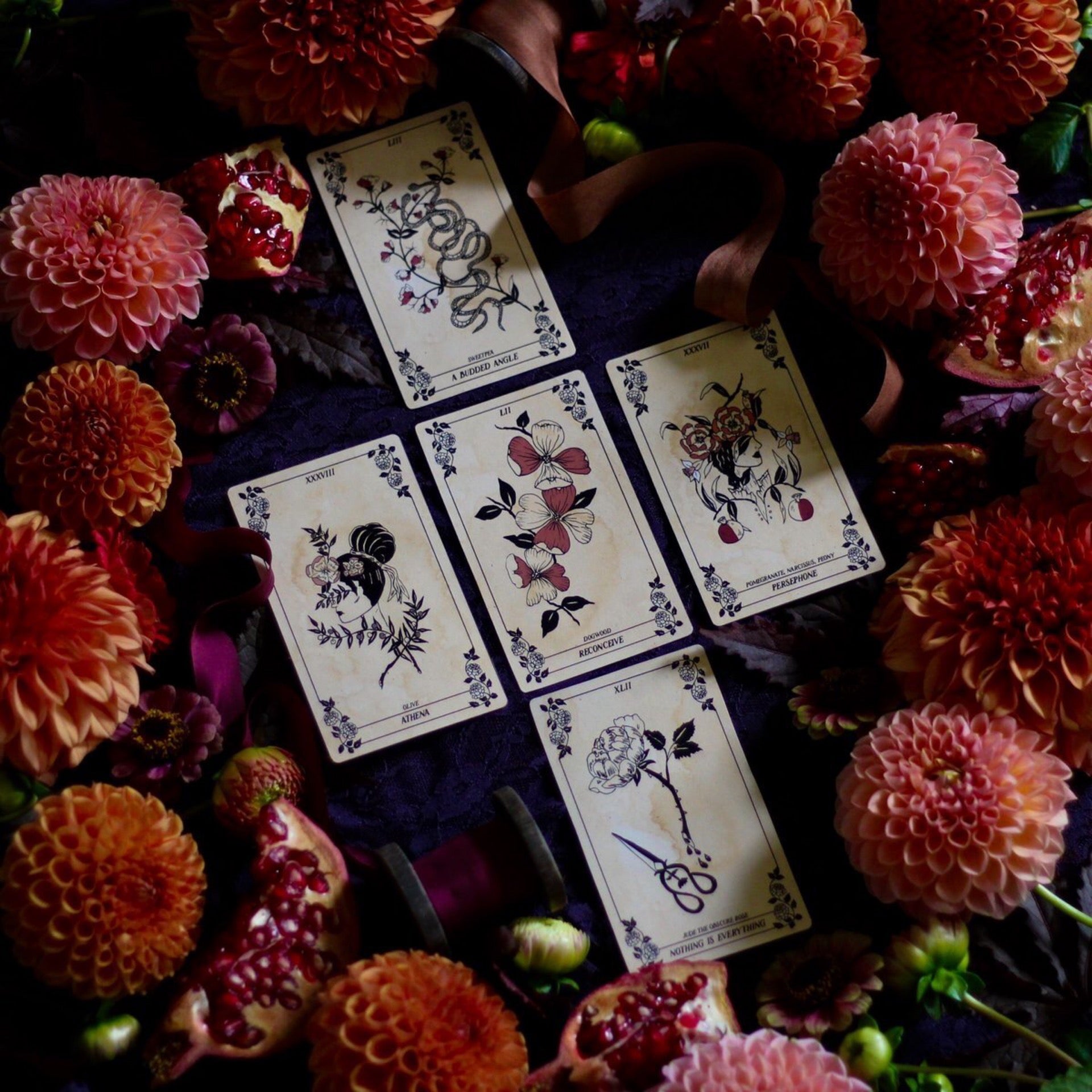 Leila & Olive The Maiden Oracle Deck | KIN