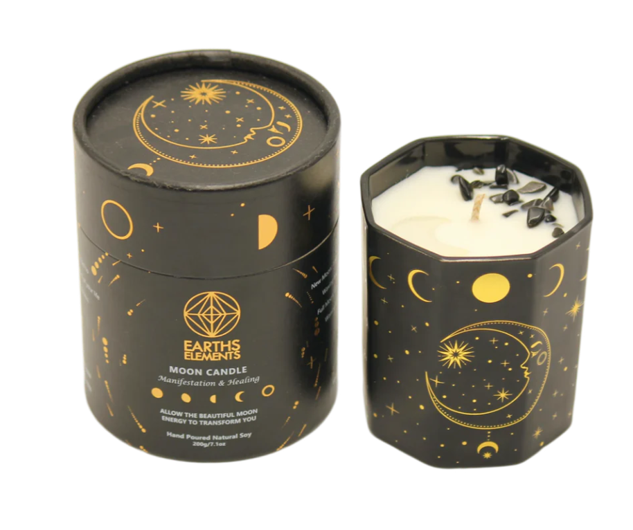 Earth’s Elements Moon Manifestation Candle | KIN